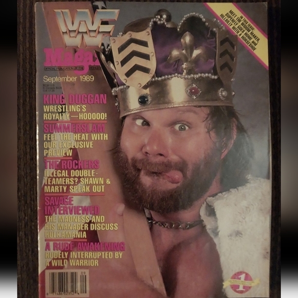 WWE | Other | Wwf Magazine Sept 989 | Poshmark